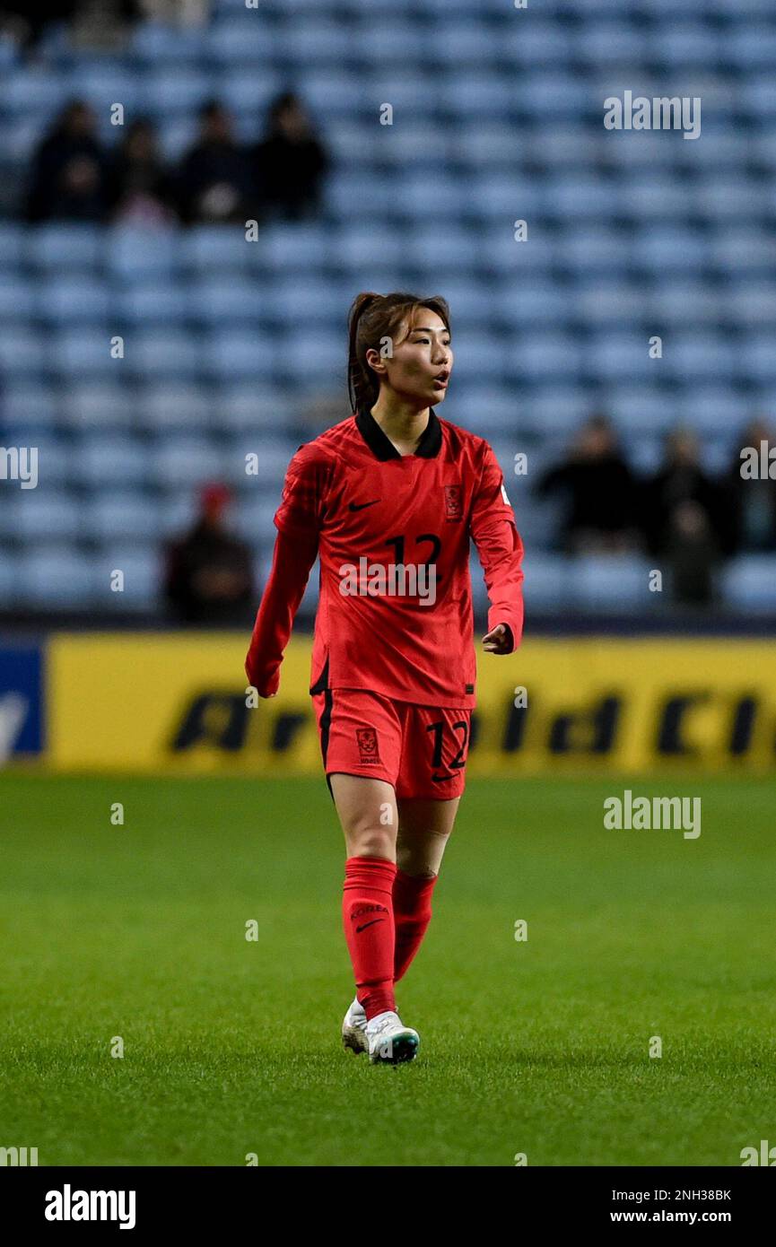 CBS Arena, Coventry, UK. 19th Feb, 2023. Arnold Clark Cup Football ...