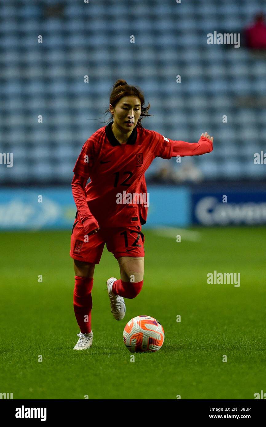 CBS Arena, Coventry, UK. 19th Feb, 2023. Arnold Clark Cup Football ...