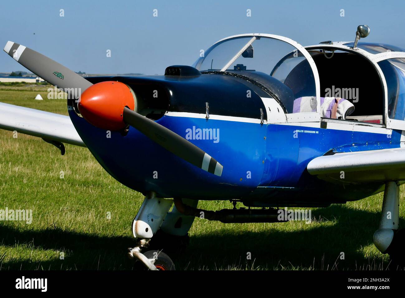 Socata Rally light aircraft Stock Photo - Alamy