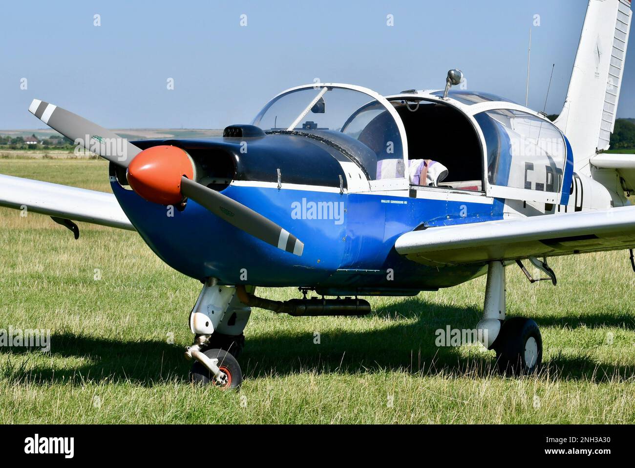 Socata Rally light aircraft Stock Photo - Alamy