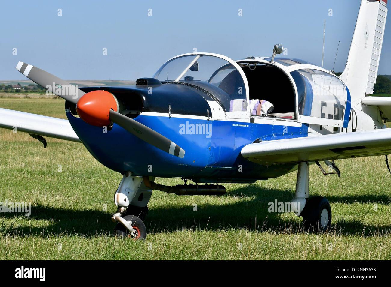 Socata Rally light aircraft Stock Photo - Alamy