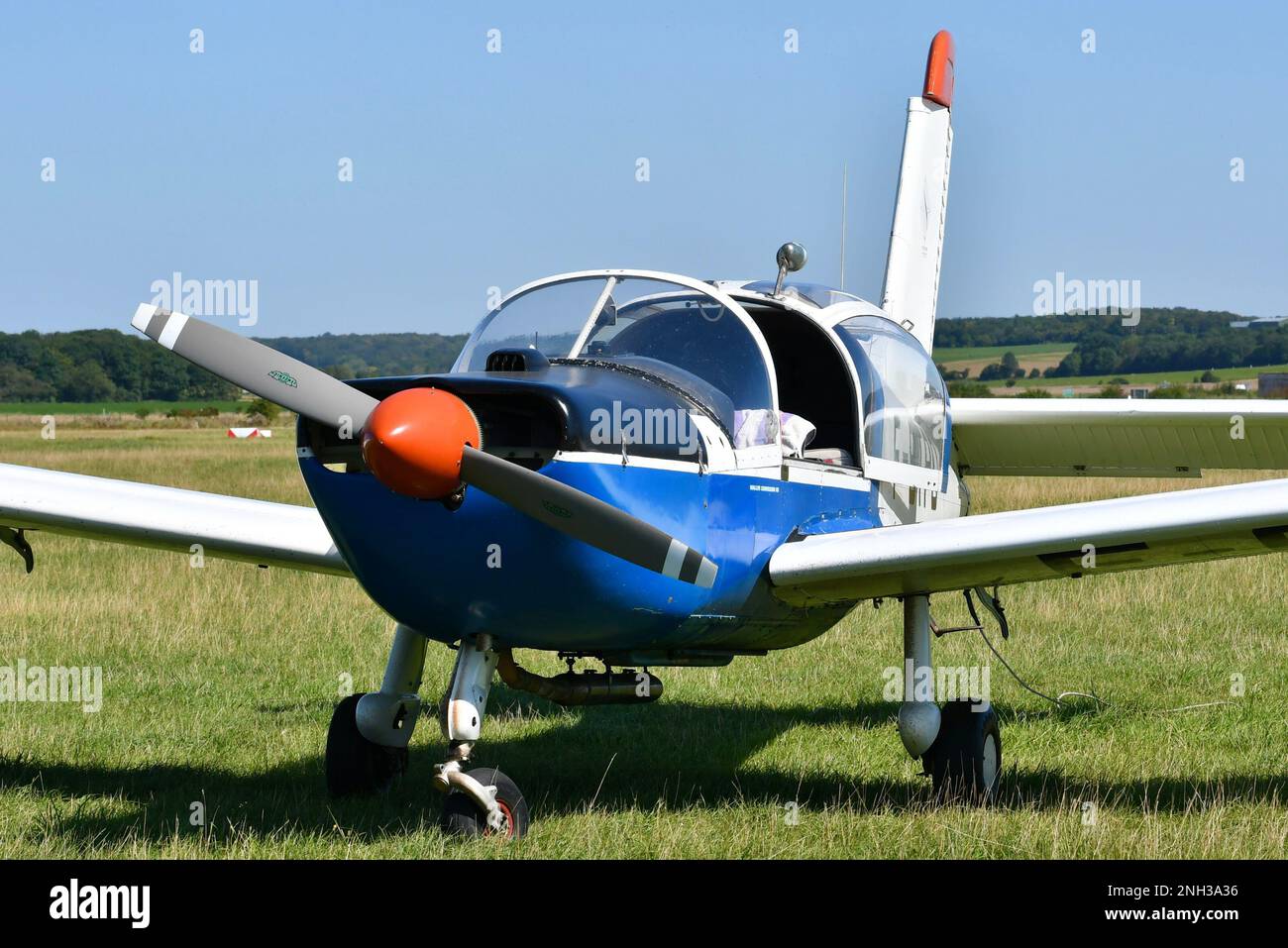 Socata Rally light aircraft Stock Photo - Alamy