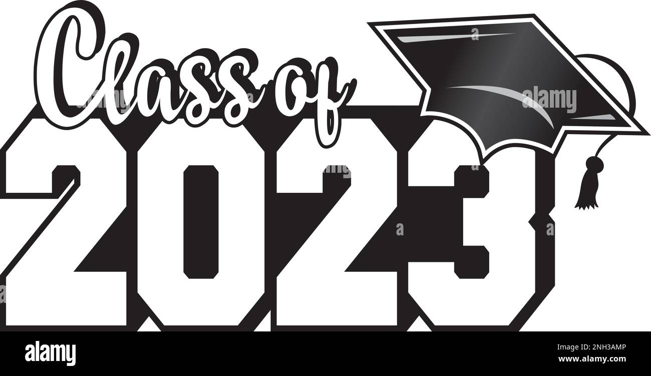 Class of 2023 Block Graphic Stock Vector Image & Art - Alamy