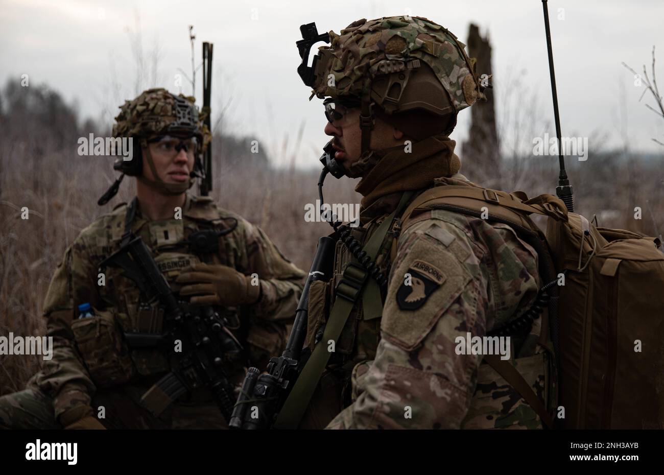 Soldiers assigned to the 1st Battalion, 26th Infantry Regiment, 2nd Brigade Combat Team, 101st ...