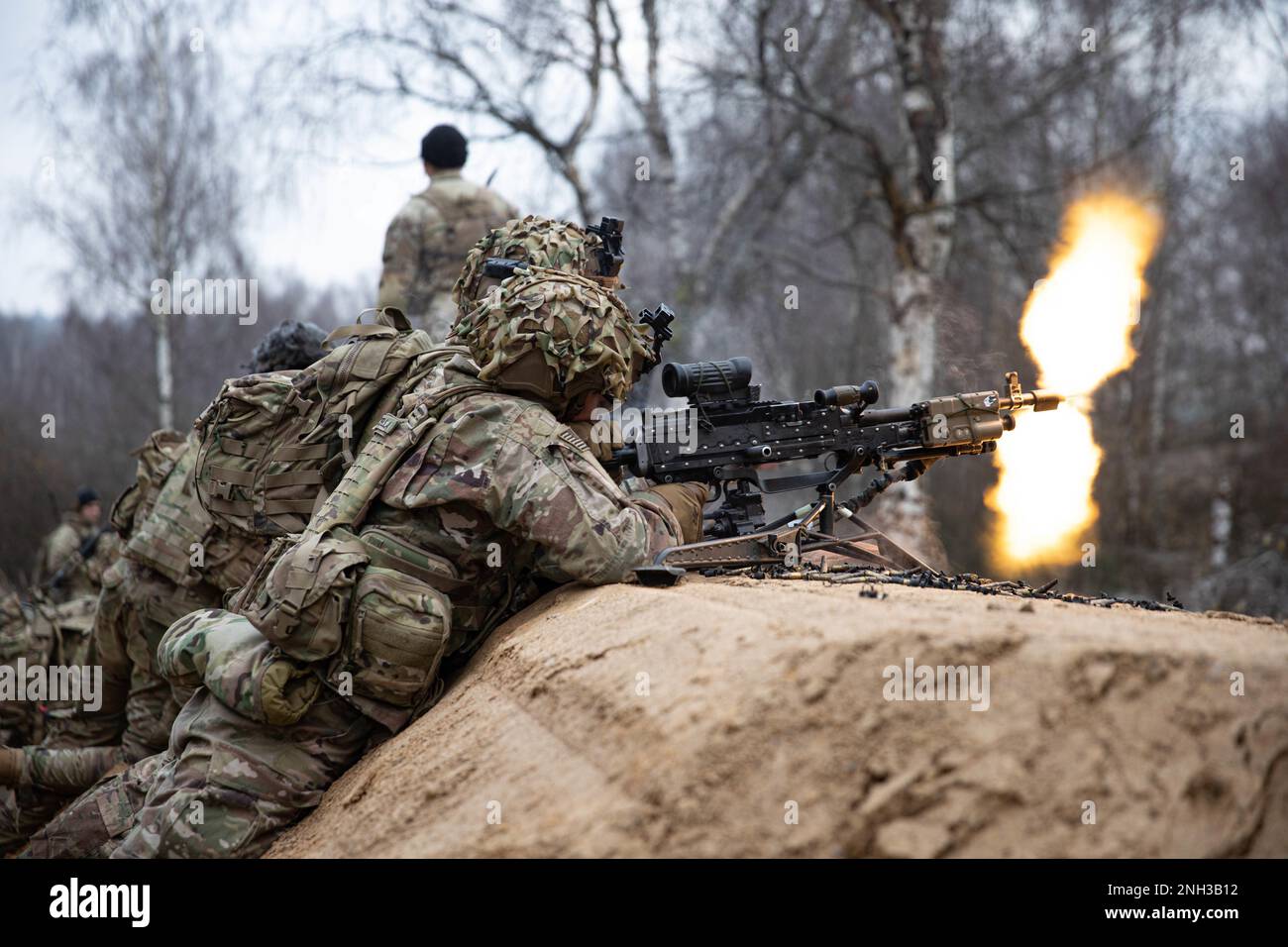Soldiers assigned to the 1st Battalion, 26th Infantry Regiment, 2nd Brigade Combat Team, 101st ...