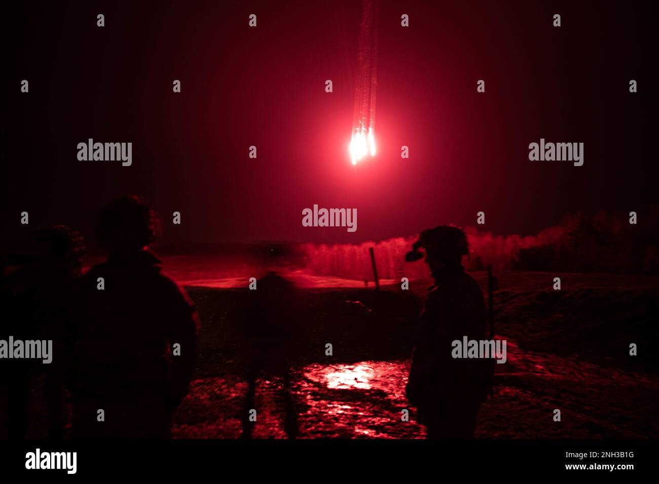 Soldiers assigned to the 1st Battalion, 26th Infantry Regiment, 2nd ...