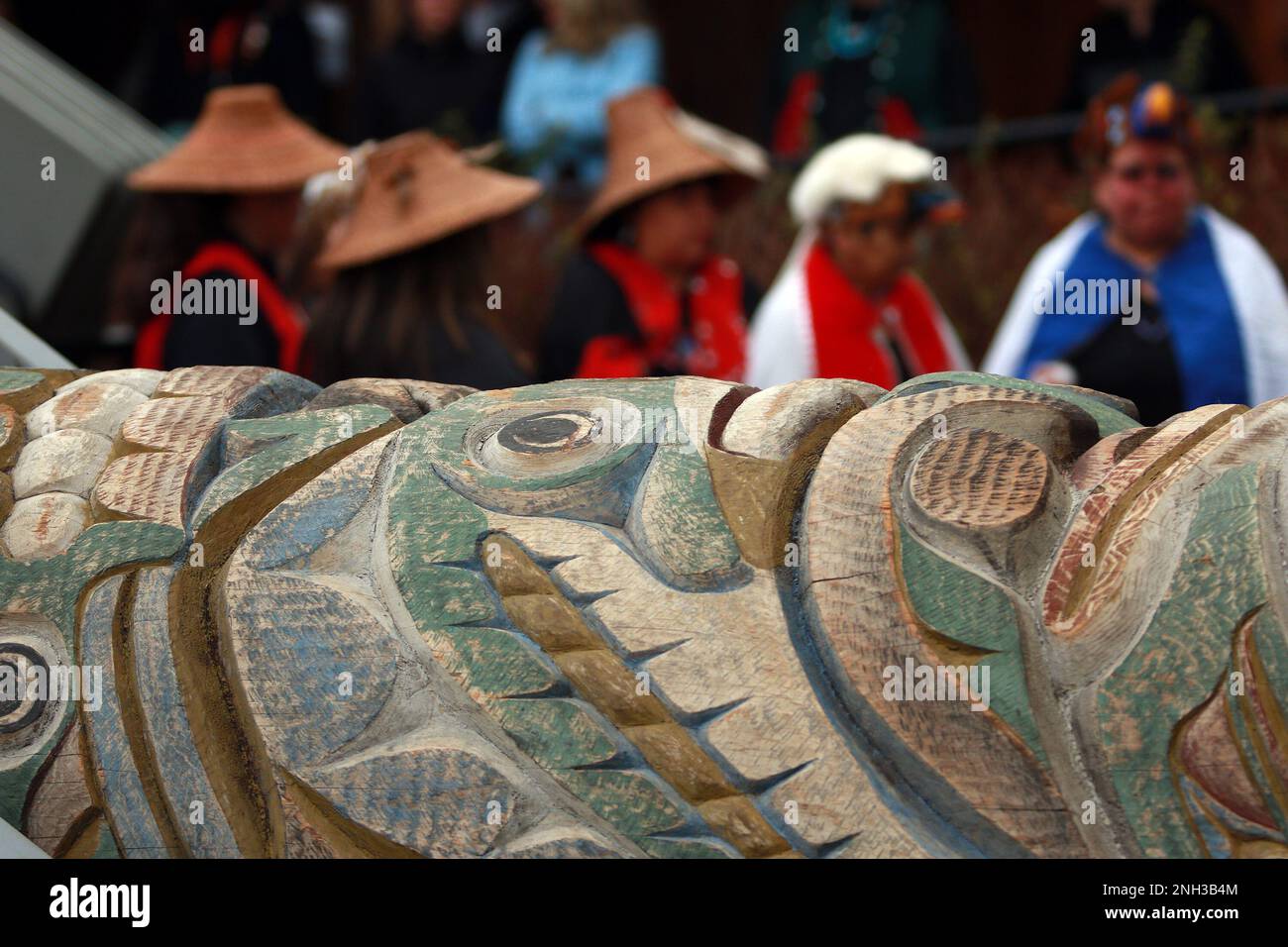 Family, friends and hereditary chiefs gathered to witness the ...