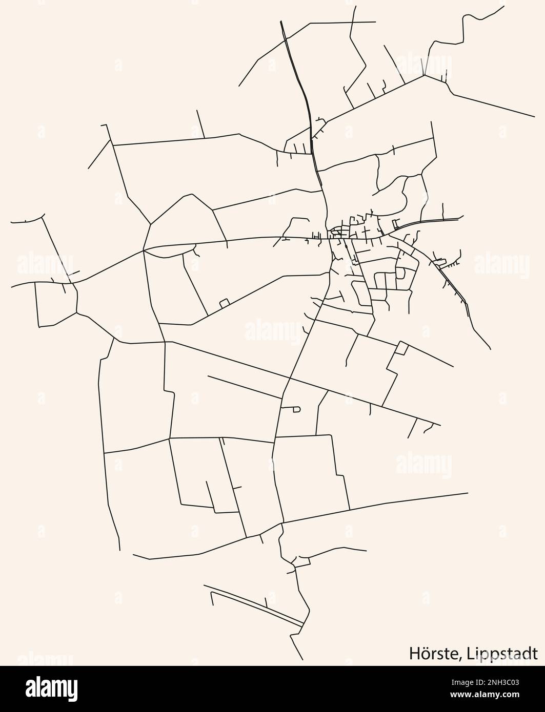 Lippstadt map hi-res stock photography and images - Alamy