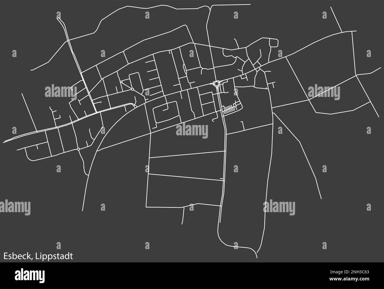 Lippstadt map hi-res stock photography and images - Alamy