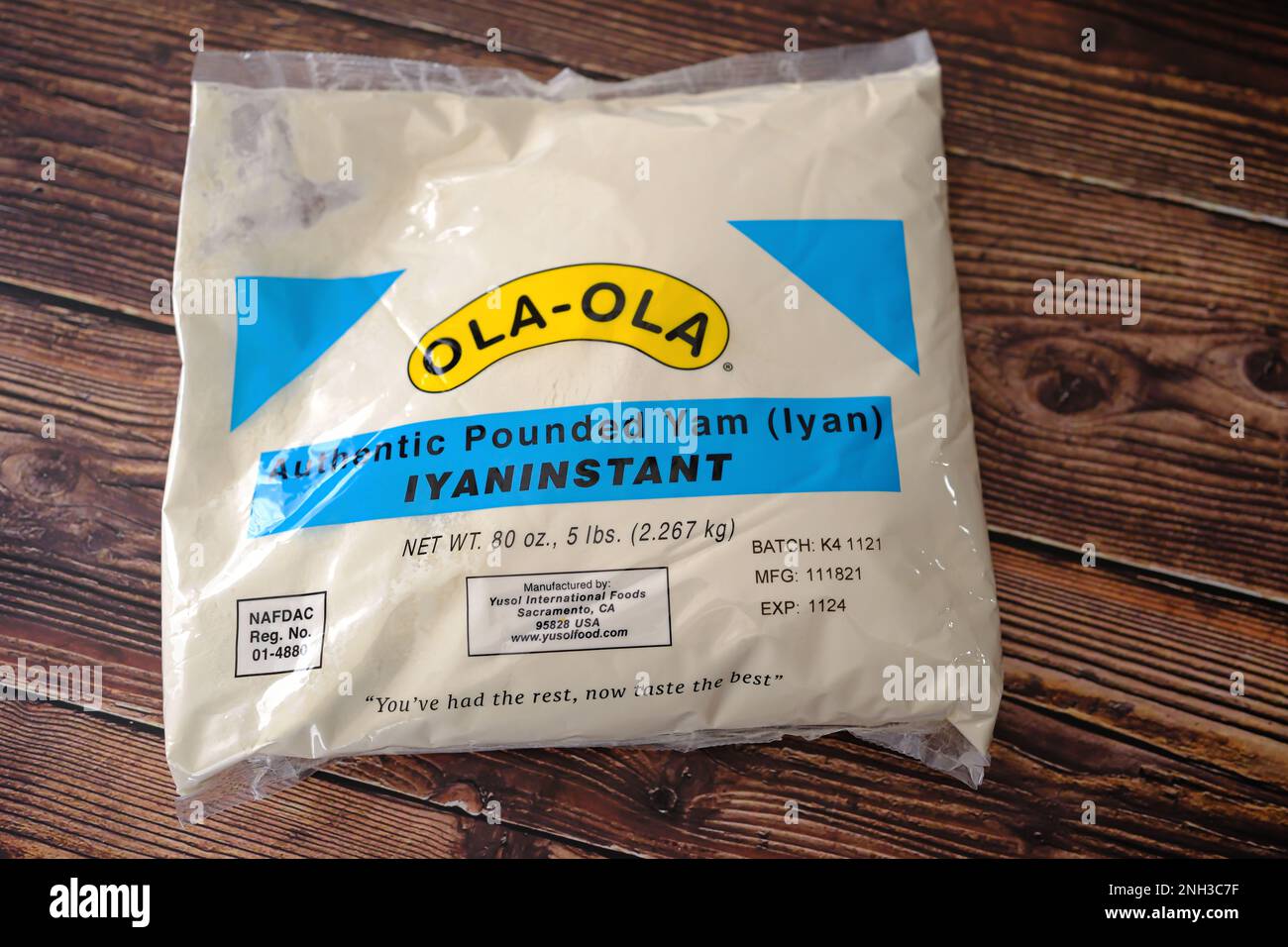 Yam flour bag hi-res stock photography and images - Alamy