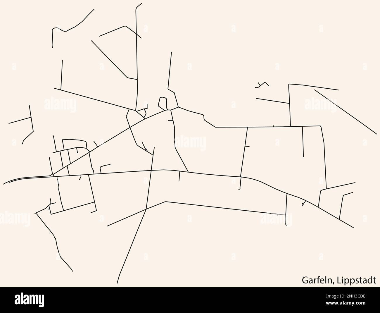 Lippstadt map hi-res stock photography and images - Alamy