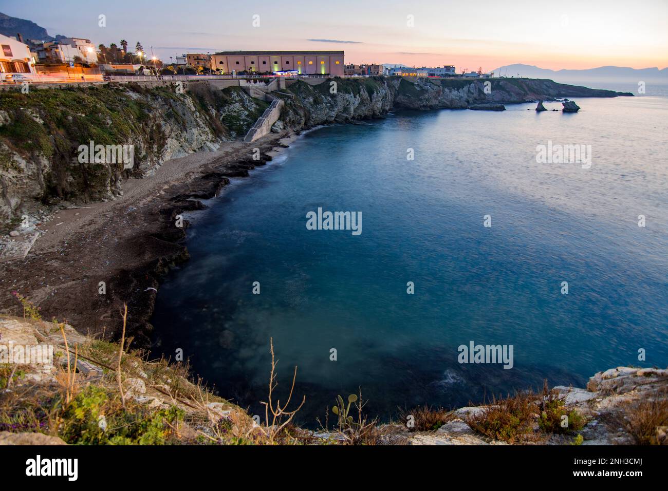 Terrasini sunset hi-res stock photography and images - Alamy