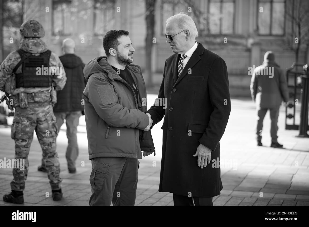 Volodymyr zelensky 2023 Black and White Stock Photos & Images - Alamy