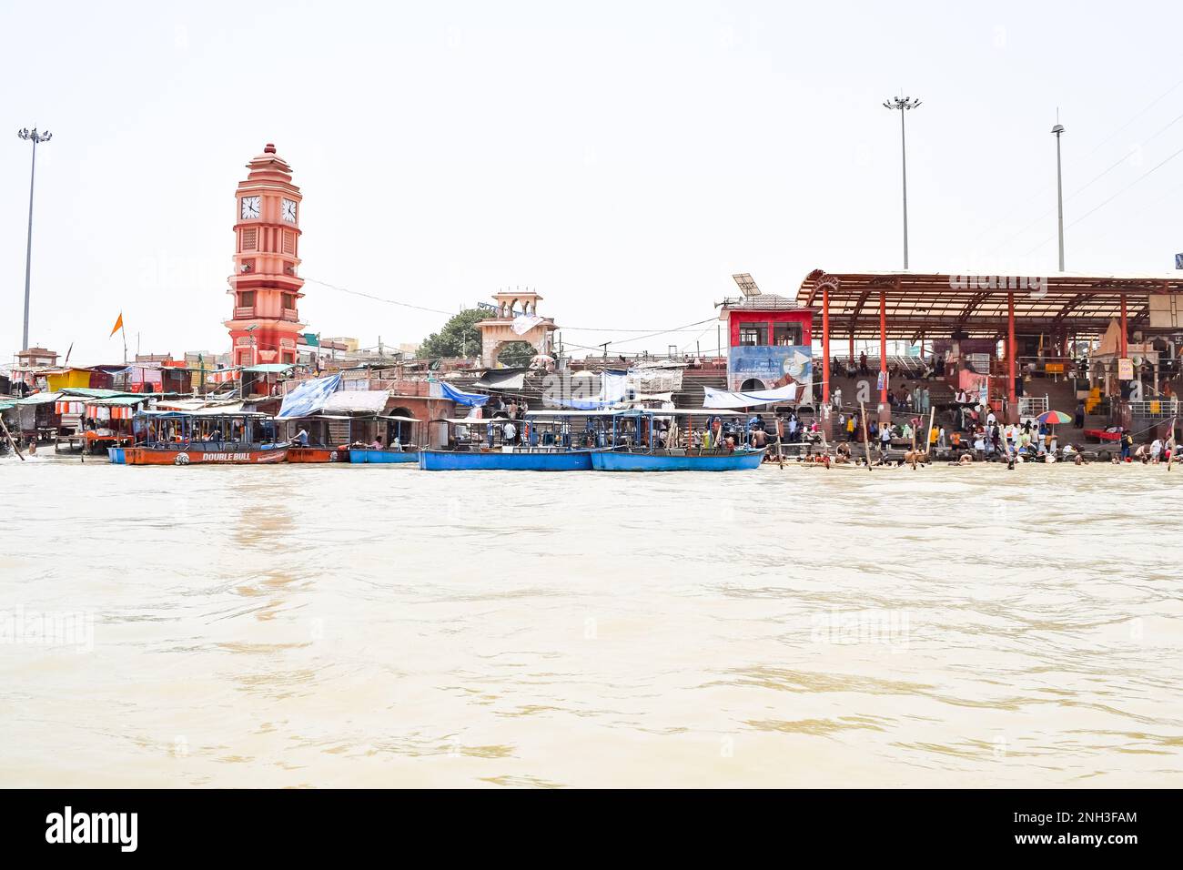 Ganga as seen in Garh Mukteshwar, Uttar Pradesh, India, River Ganga is ...