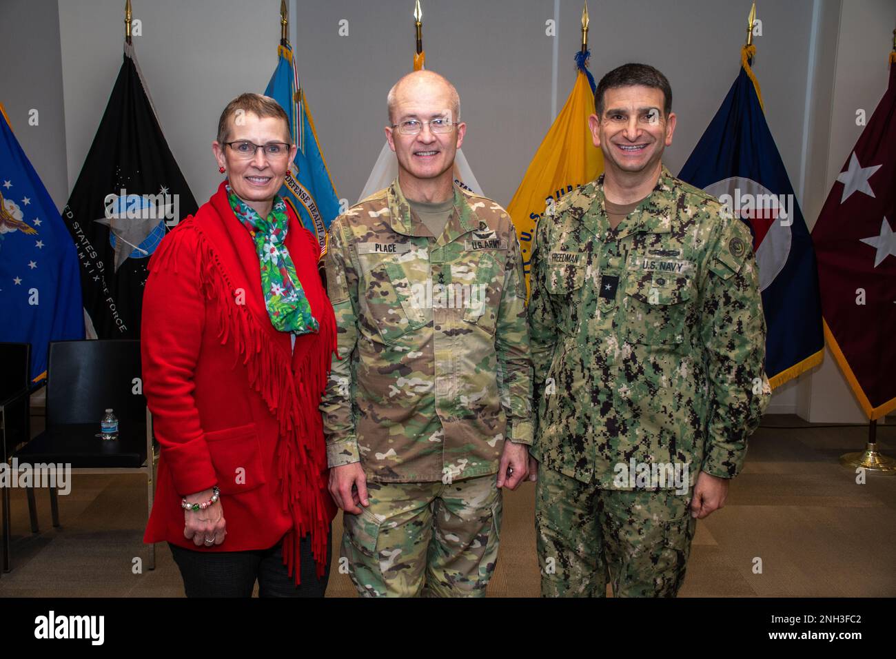 U.S. Army Lt. Gen. Ronald J. Place, DHA director, and his wife, Carol ...