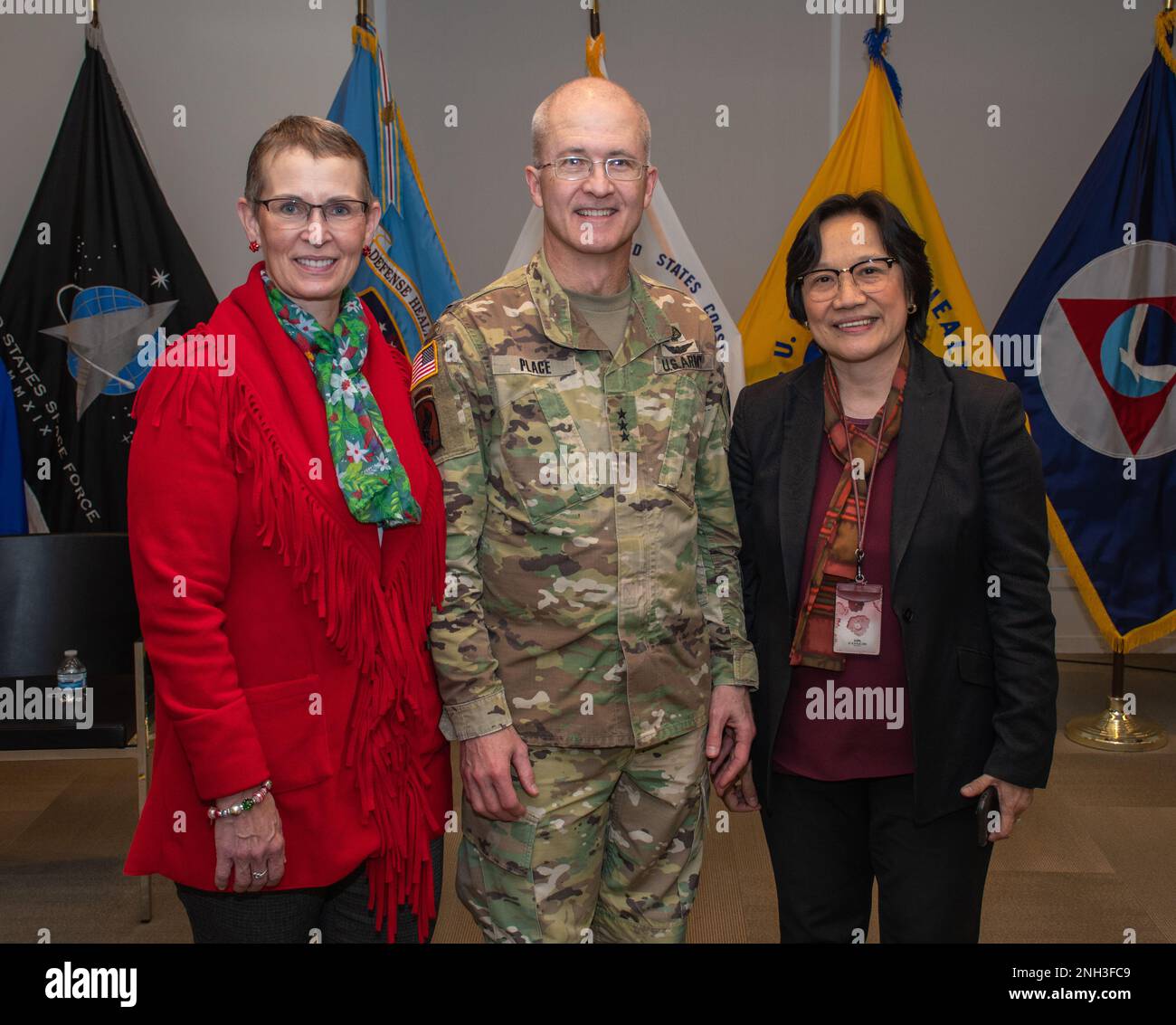 U.S. Army Lt. Gen. Ronald J. Place, DHA director, and his wife, Carol ...