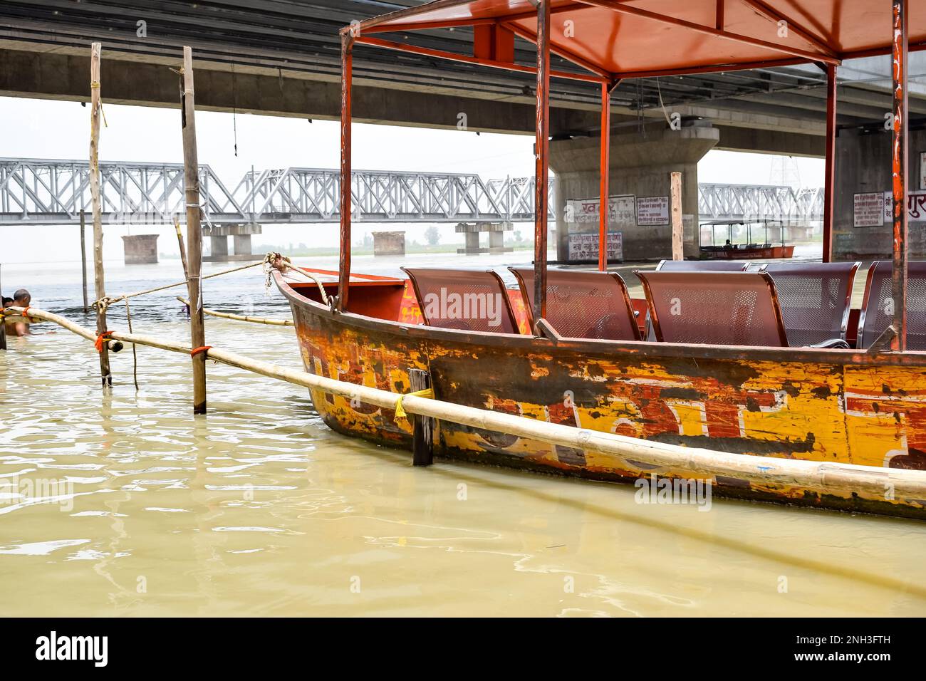 Ganga as seen in Garh Mukteshwar, Uttar Pradesh, India, River Ganga is ...