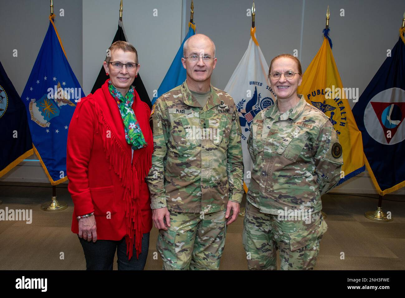 U.S. Army Lt. Gen. Ronald J. Place, DHA director, and his wife, Carol ...