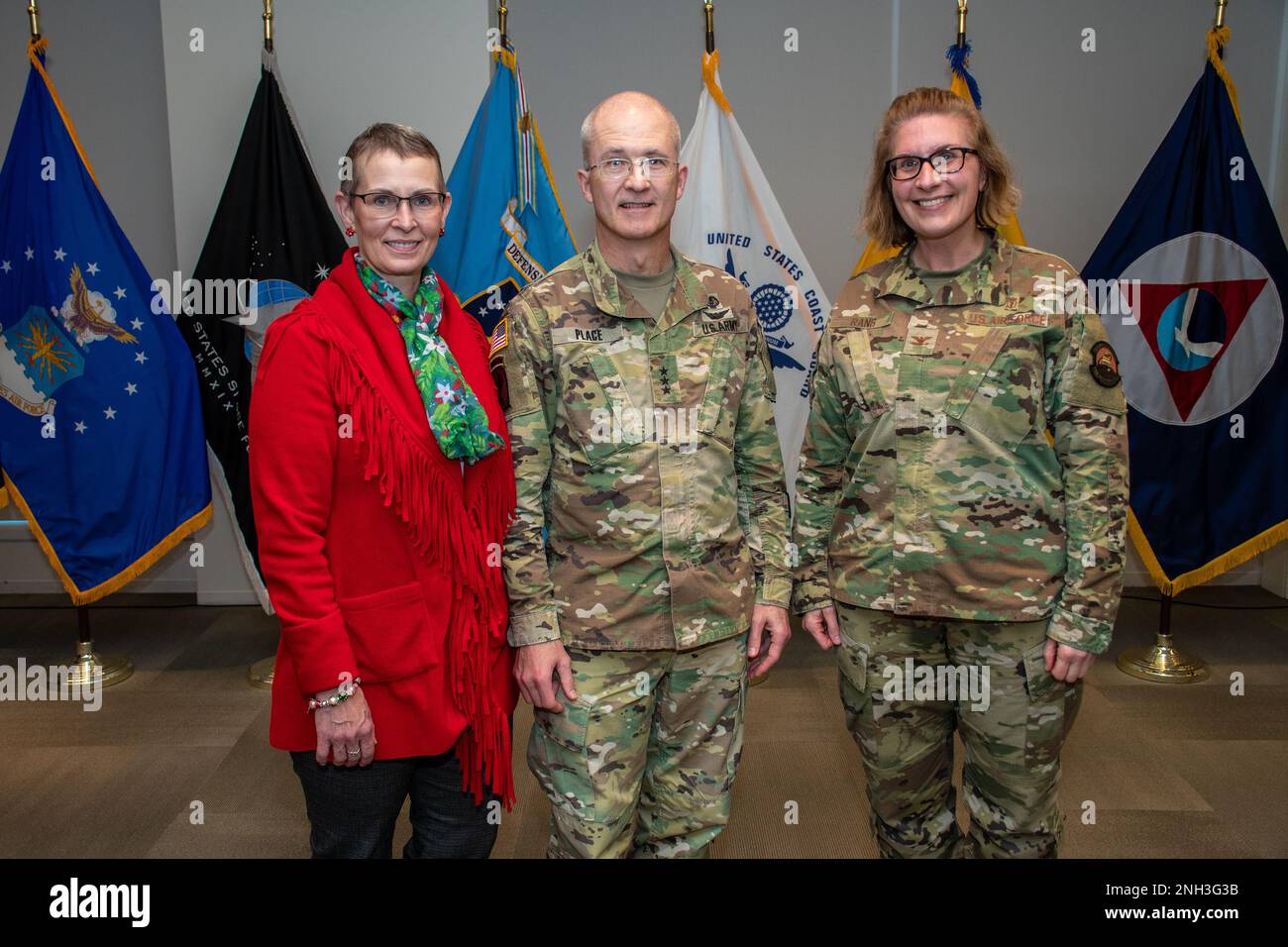 U.S. Army Lt. Gen. Ronald J. Place, DHA director, and his wife, Carol ...