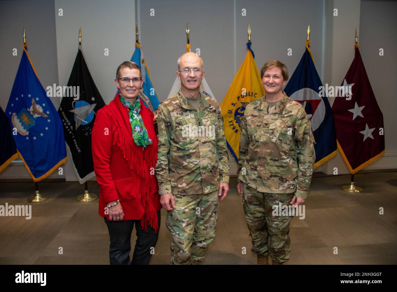 U.S. Army Lt. Gen. Ronald J. Place, DHA director, and his wife, Carol ...