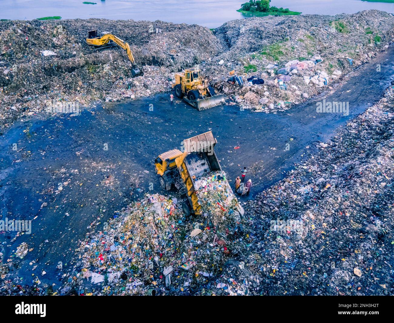 Dhaka, Bangladesh. 20th Feb, 2023. The near absence of an environment ...