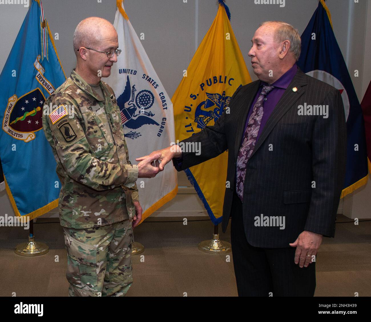 U.S. Army Lt. Gen. Ronald J. Place, DHA director, and his wife, Carol ...