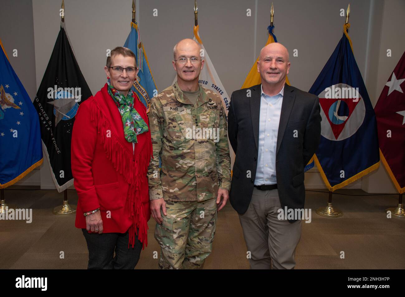 U.S. Army Lt. Gen. Ronald J. Place, DHA director, and his wife, Carol ...