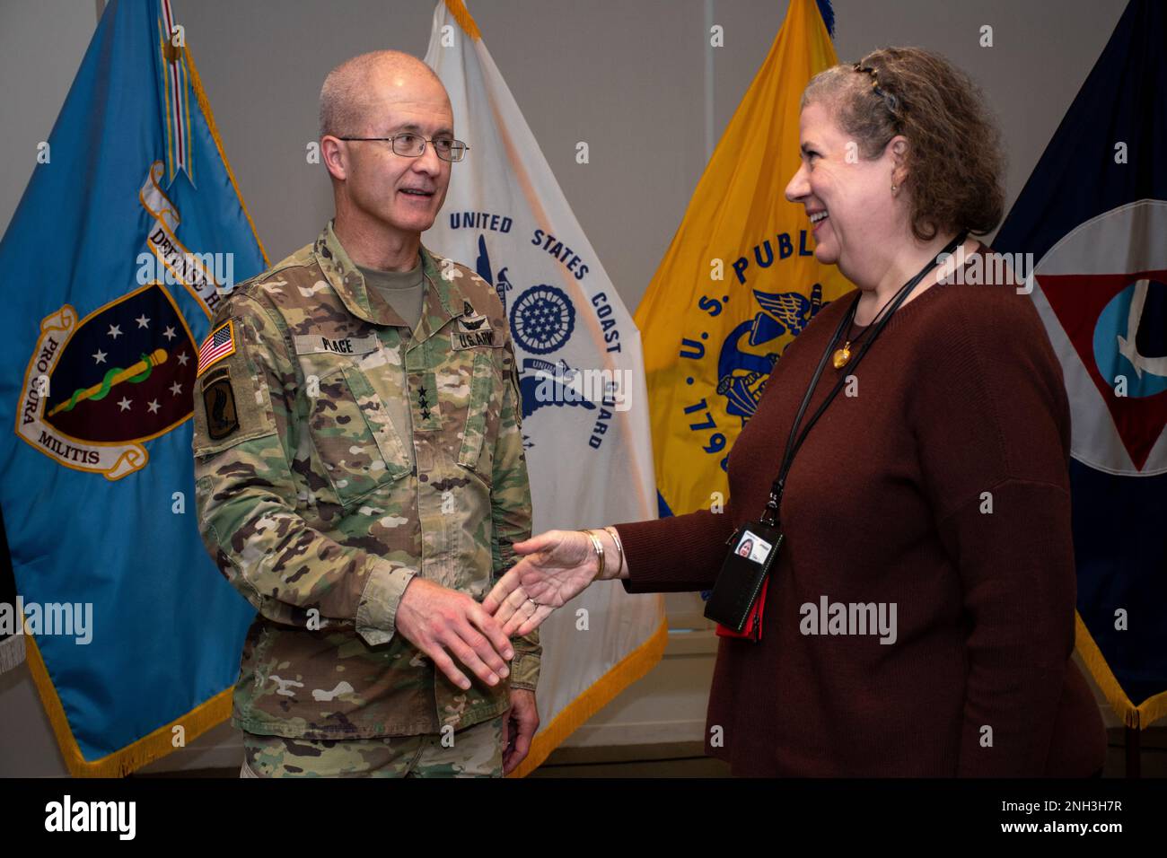 U.S. Army Lt. Gen. Ronald J. Place, DHA director, and his wife, Carol ...