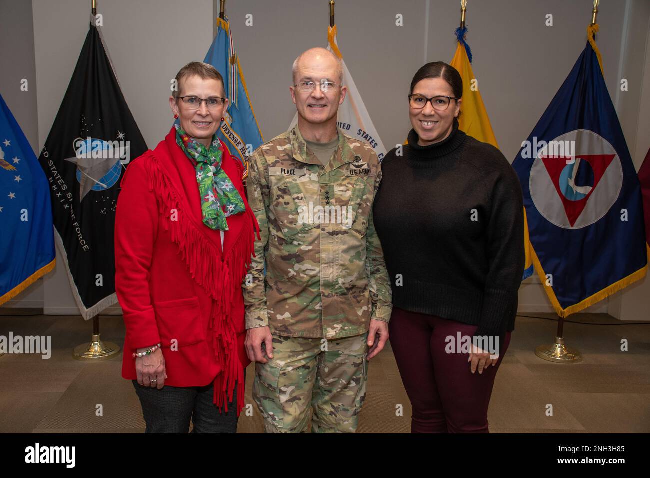 U.S. Army Lt. Gen. Ronald J. Place, DHA director, and his wife, Carol ...