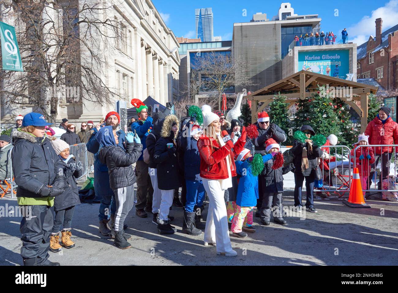 Toronto Santa Claude parade 2023 Stock Photo - Alamy