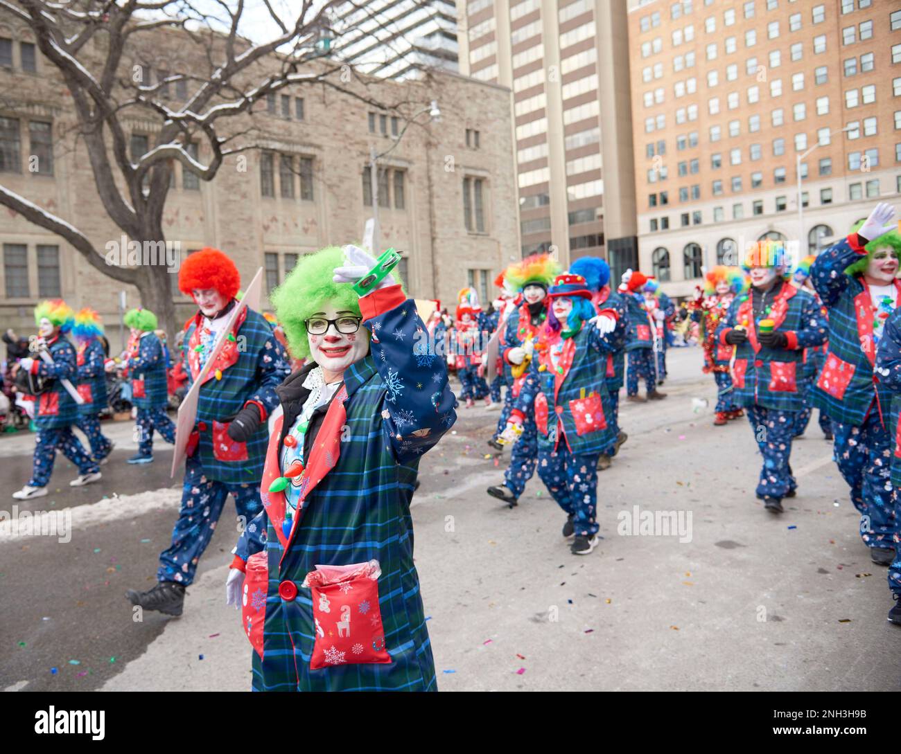 Toronto Santa Claude parade 2023 Stock Photo - Alamy