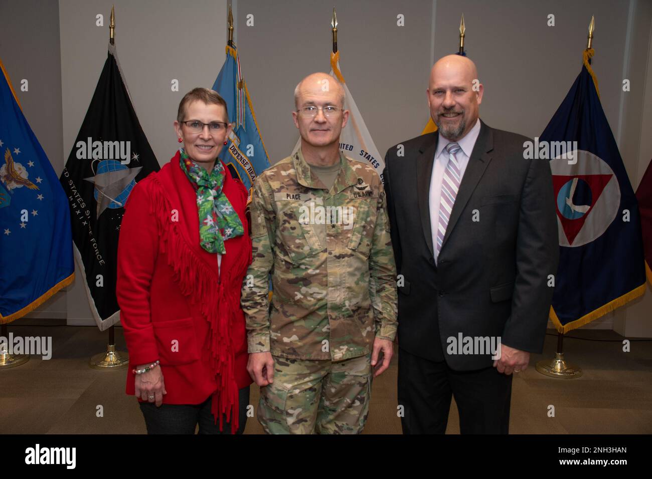 U.S. Army Lt. Gen. Ronald J. Place, DHA director, and his wife, Carol ...