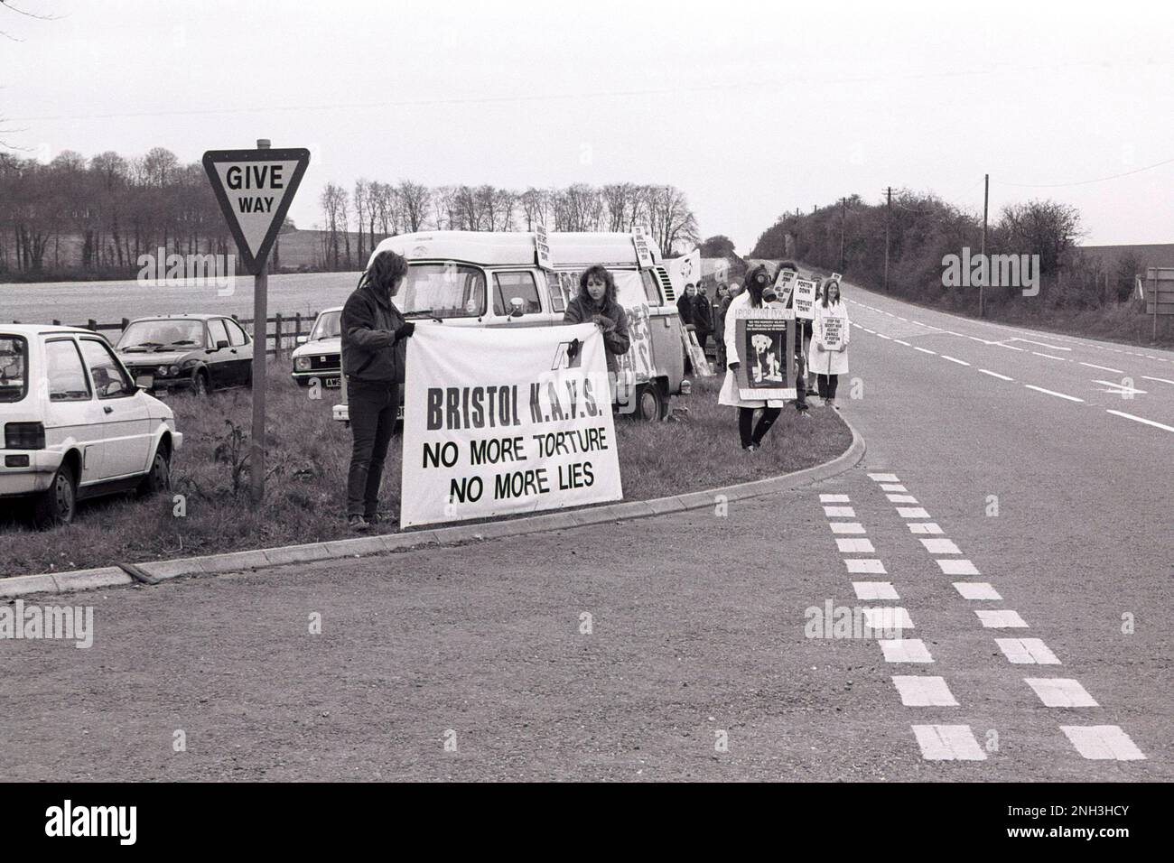 Porton down protest hi-res stock photography and images - Alamy