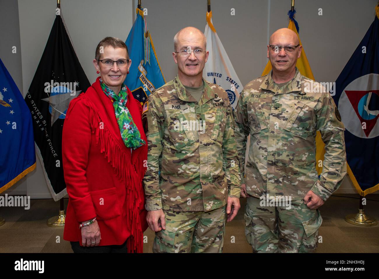 U.S. Army Lt. Gen. Ronald J. Place, DHA director, and his wife, Carol ...