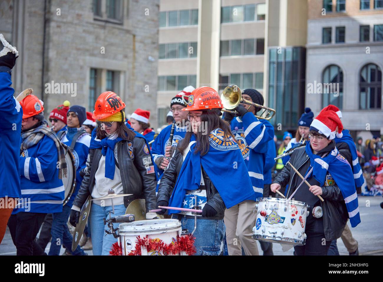 Toronto Santa Claude parade 2023 Stock Photo - Alamy