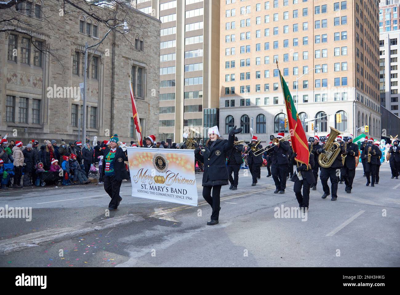 Toronto Santa Claude parade 2023 Stock Photo - Alamy