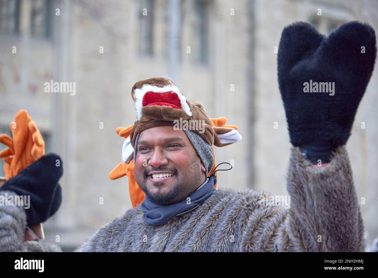 Toronto Santa Claude parade 2023 Stock Photo - Alamy