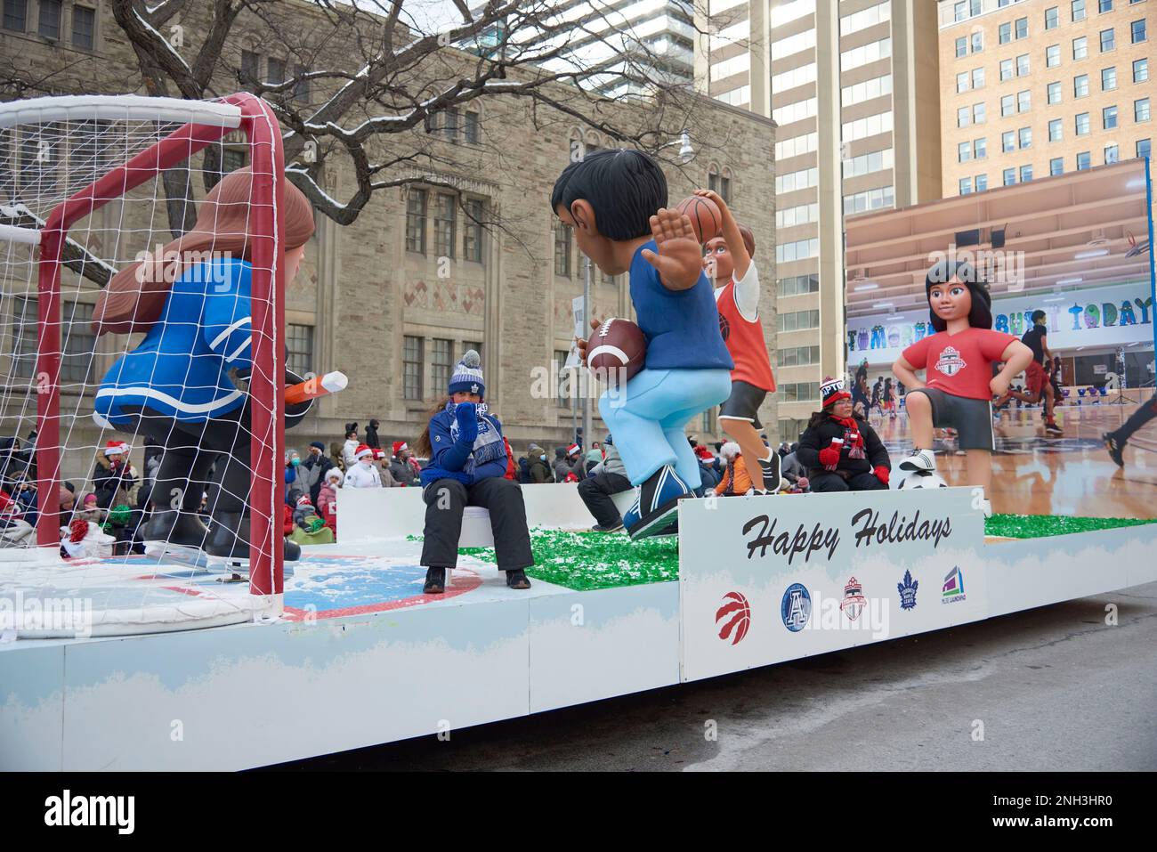 Toronto Santa Claude parade 2023 Stock Photo - Alamy