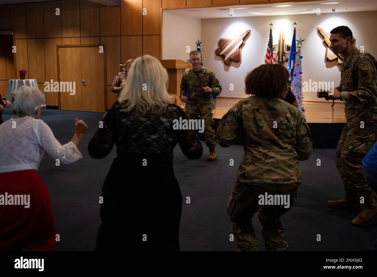 U.S. Air Force Col. George Watkins, 325th Fighter Wing commander ...