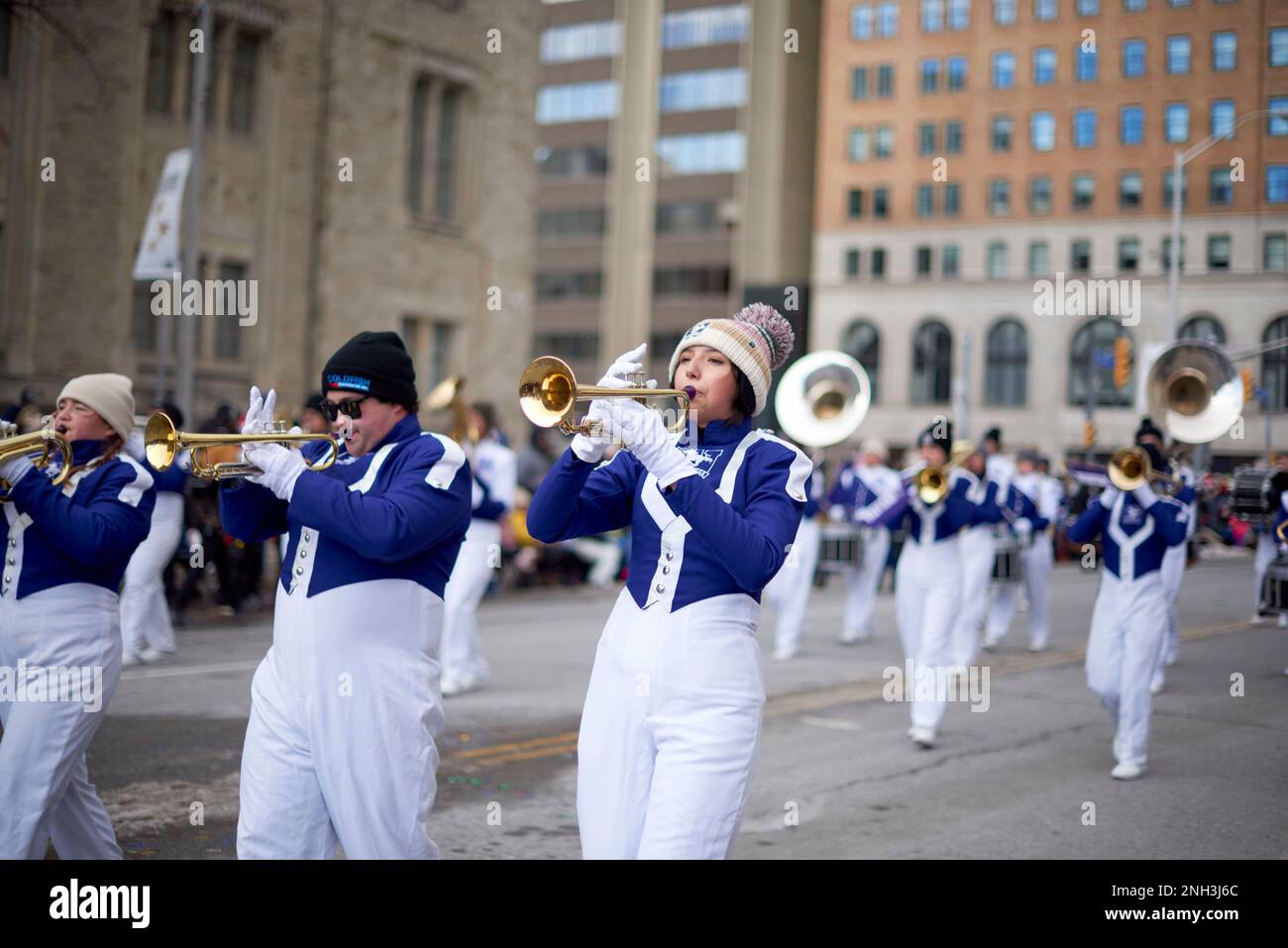 Toronto Santa Claude parade 2023 Stock Photo - Alamy