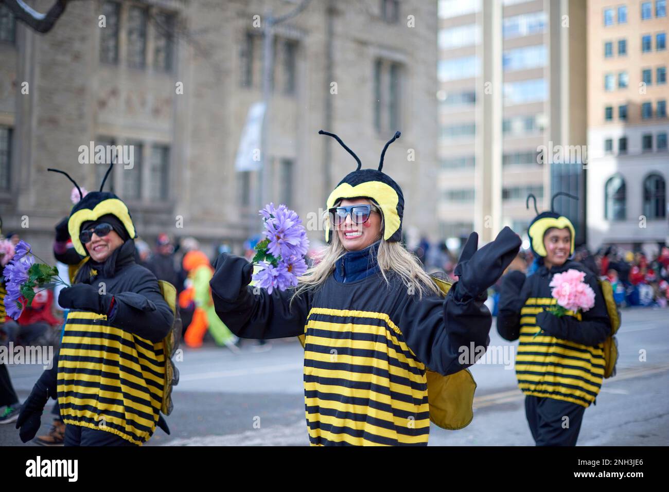 Toronto Santa Claude parade 2023 Stock Photo - Alamy