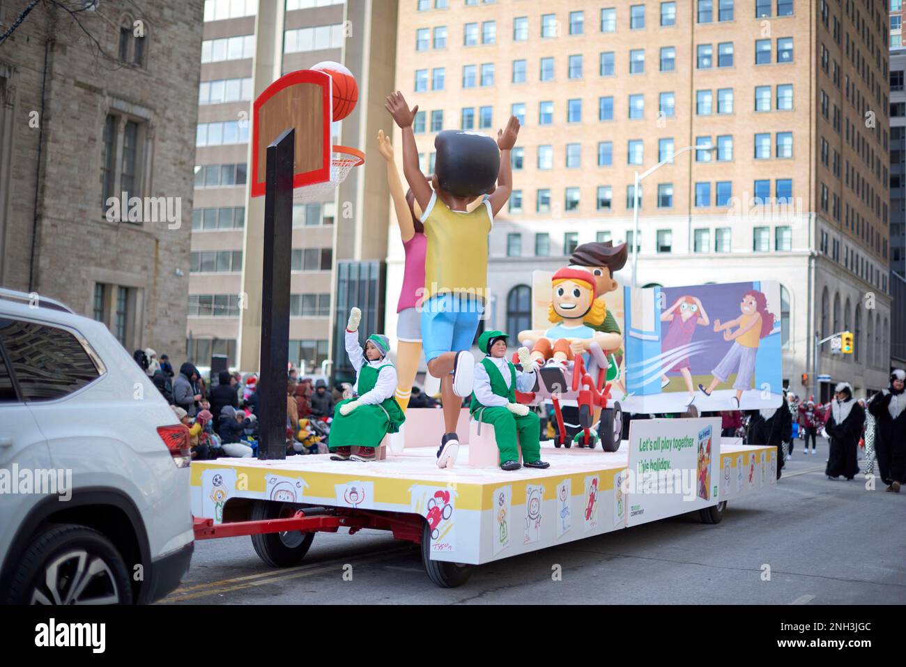 Toronto Santa Claude parade 2023 Stock Photo - Alamy