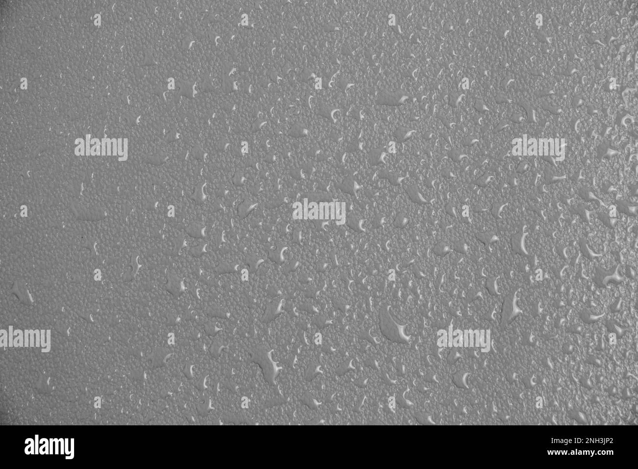 Gray abstract background, texture covered with raindrops by ...