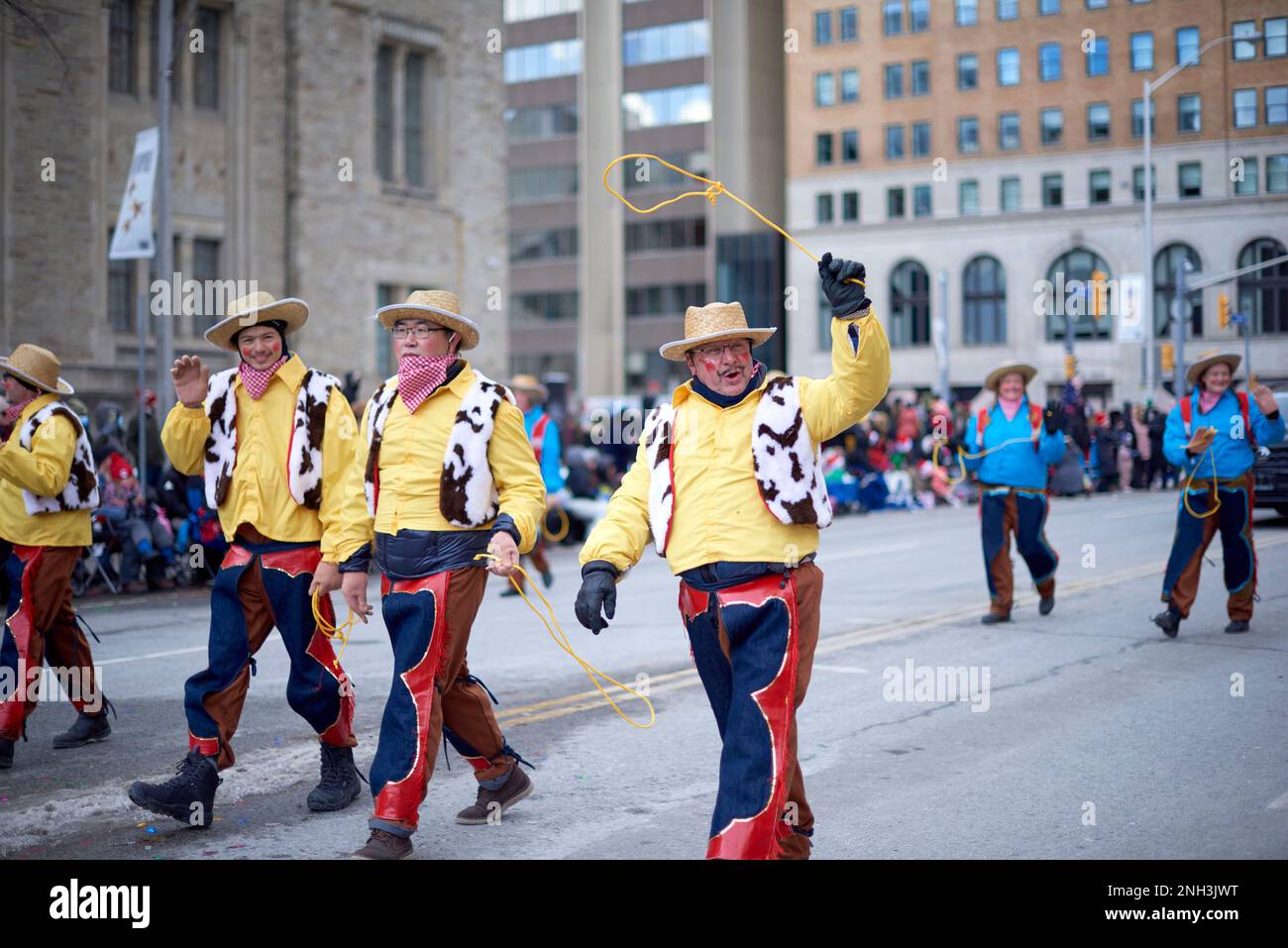 Toronto Santa Claude parade 2023 Stock Photo - Alamy