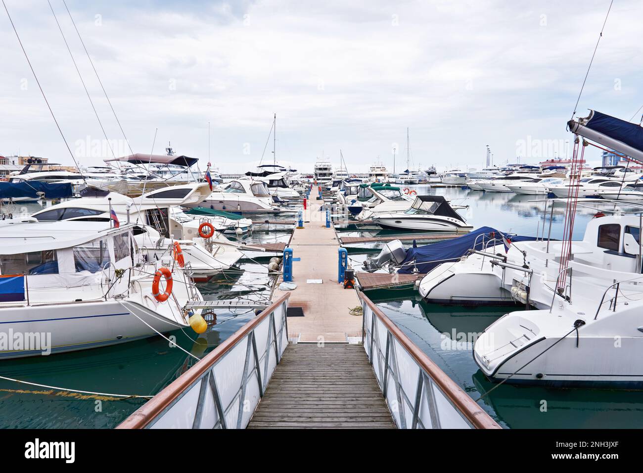 Sea yacht club in hi-res stock photography and images - Alamy