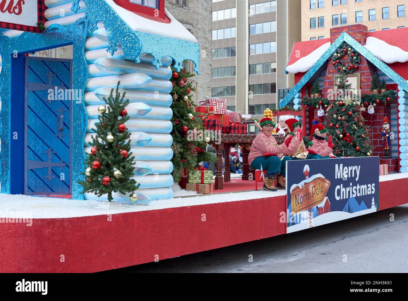 Toronto Santa Claude parade 2023 Stock Photo - Alamy