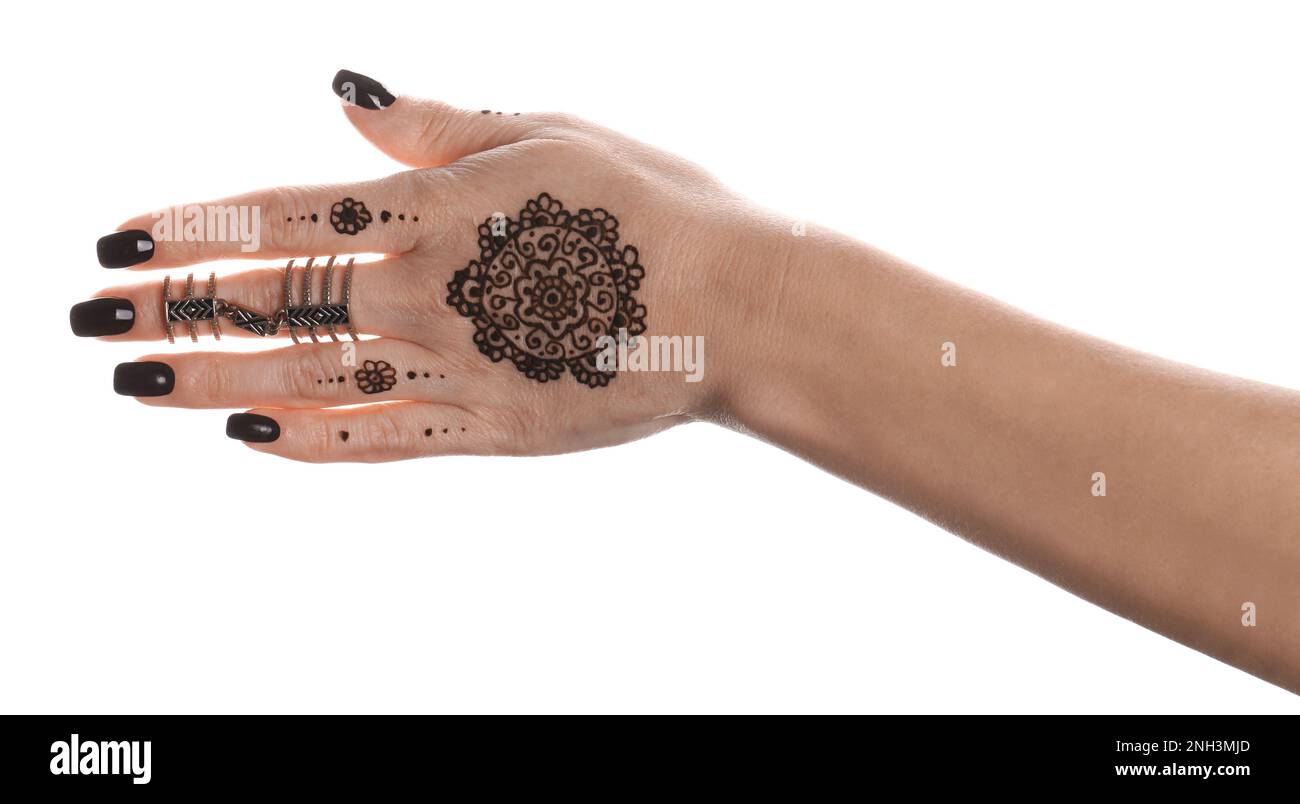 Mehndi ink Cut Out Stock Images & Pictures - Alamy