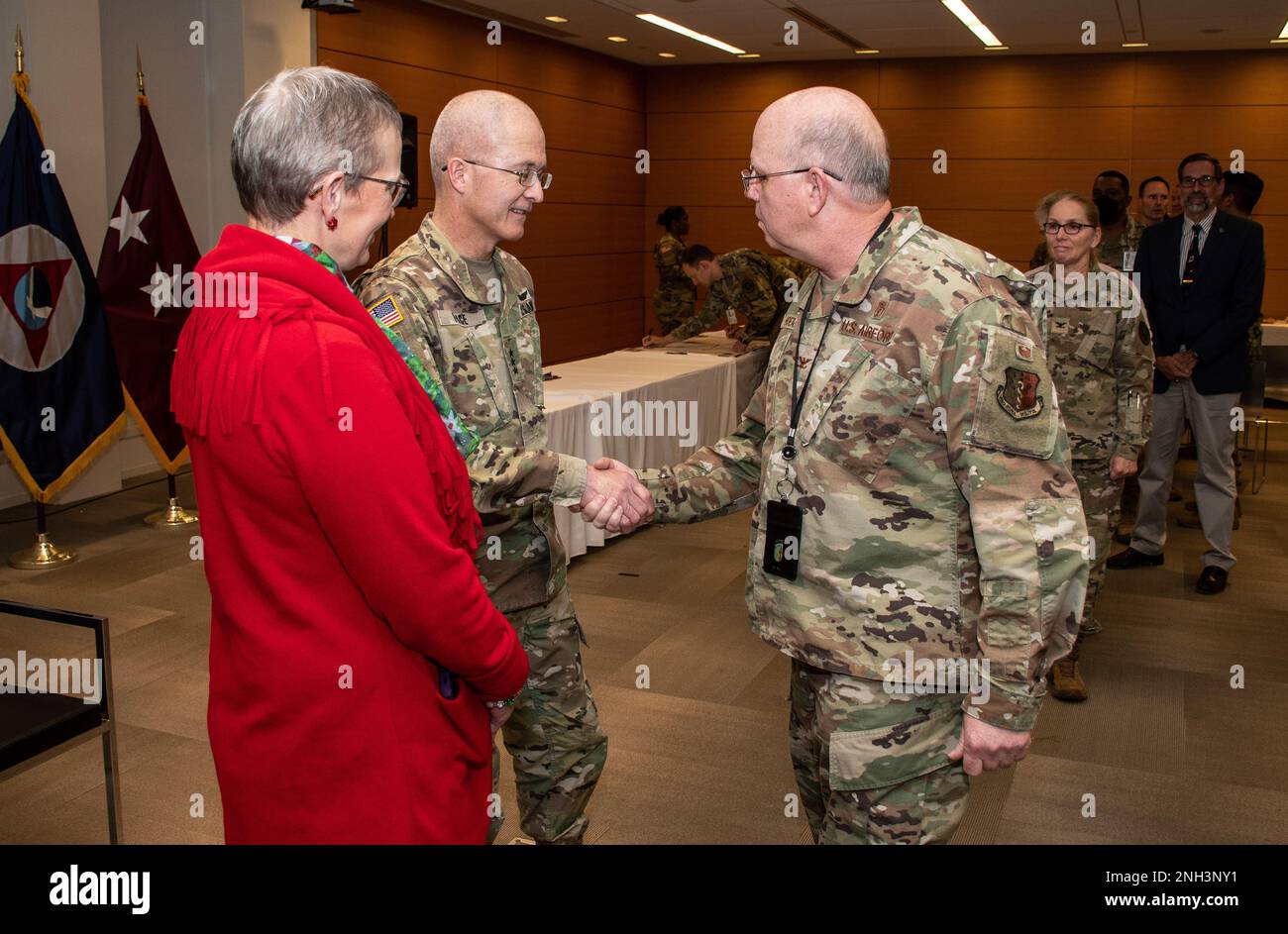 U.S. Army Lt. Gen. Ronald J. Place, DHA director, and his wife, Carol ...