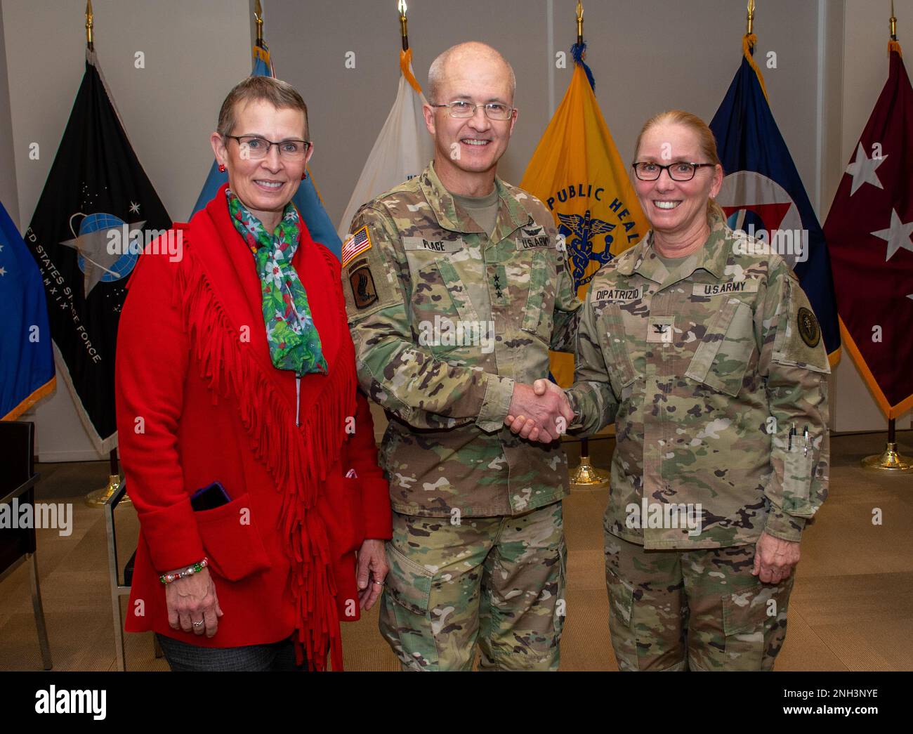 U.S. Army Lt. Gen. Ronald J. Place, DHA director, and his wife, Carol ...
