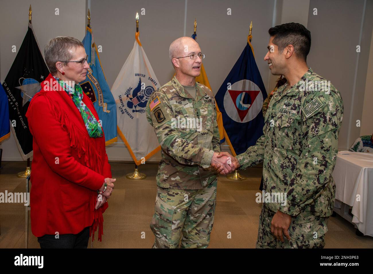 U.S. Army Lt. Gen. Ronald J. Place, DHA director, and his wife, Carol ...